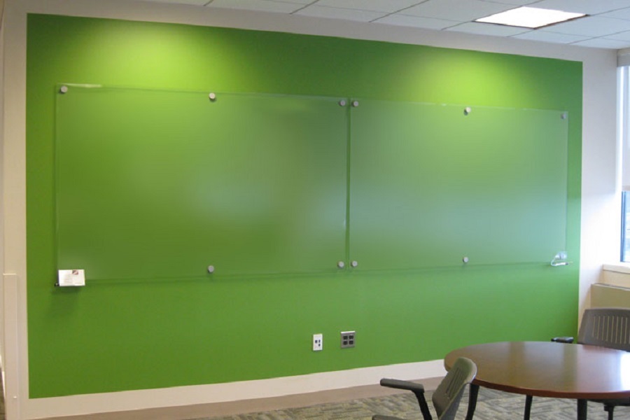 Designer Crystal CLEAR Non-Magnetic Glassboards | Boards Direct