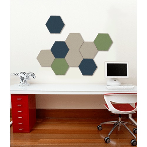 Designer Krommenie Mini Hexagon Pinboards | Boards Direct