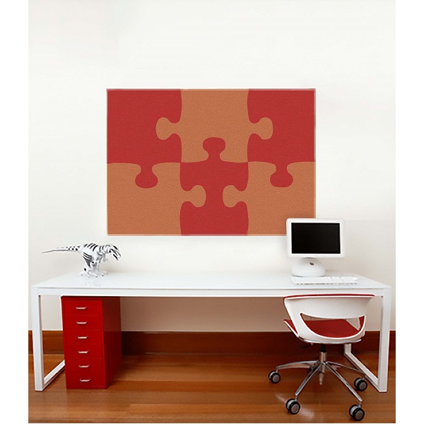 Designer Krommenie Jigsaw Pinboards 1800 x 1200mm | Boards Direct