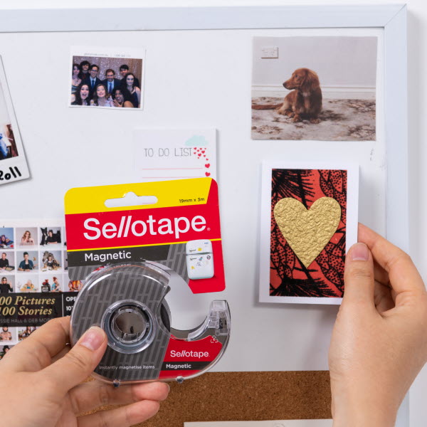 Sellotape Magnetic Tape 19mm x 3m with Dispenser | Boards Direct