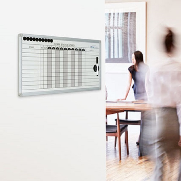 VISIONCHART Whitebaord Staff Status Boards | FREE Delivery