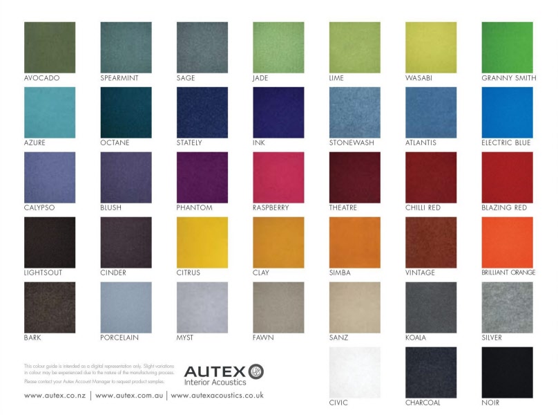 Autex Smooth Velour Pinboards & Notice Boards FREE Delivery