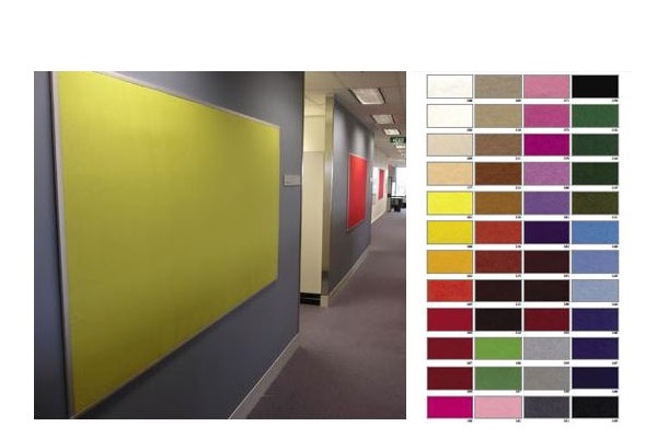 Corporate Custom Colour Felt Pinboards | FREE Delivery