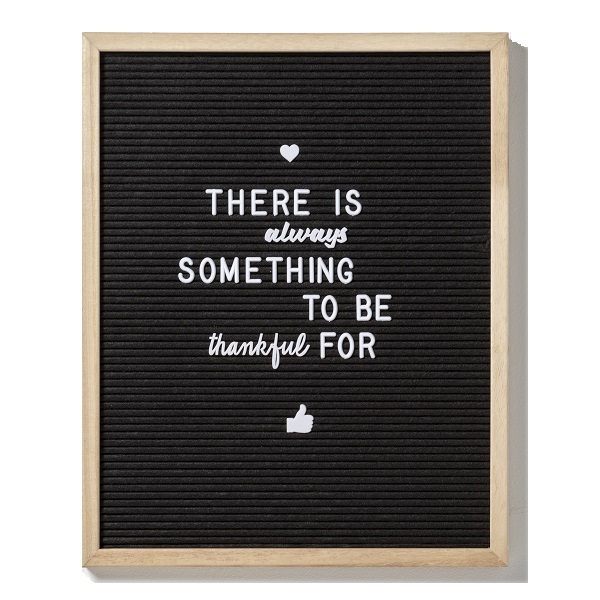 NAGA Felt Letter Board with Pine Frame 400 x 500mm | Boards Direct