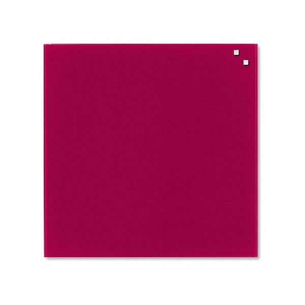 NAGA Coloured Magnetic Glassboards 45 x 45cm | Boards Direct