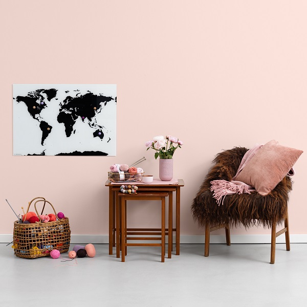 NAGA Magnetic Glass World Map | Boards Direct | FREE Delivery