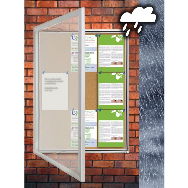 TX Weather Resistant Notice Display Cases