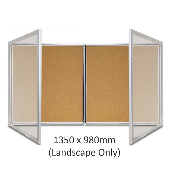 TX Weather Resistant Notice Display Cases