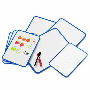 EDUcate Double-Side Magnetic Whiteboards Lap Boards | Boards Direct