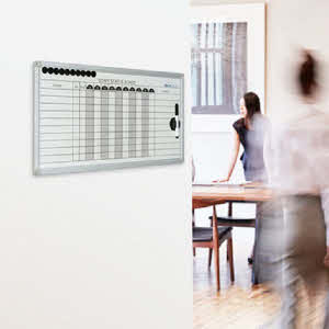 VISIONCHART Whitebaord Staff Status Boards | FREE Delivery