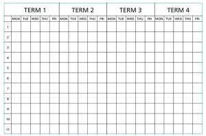 School Term Planners | Boards Direct | FREE Delivery