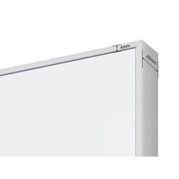 Designer Slim Frame Porcelain Whiteboards Colour Edged | Boards Direct