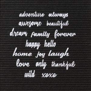 NAGA Felt Letter Board with Pine Frame 400 x 500mm | Boards Direct